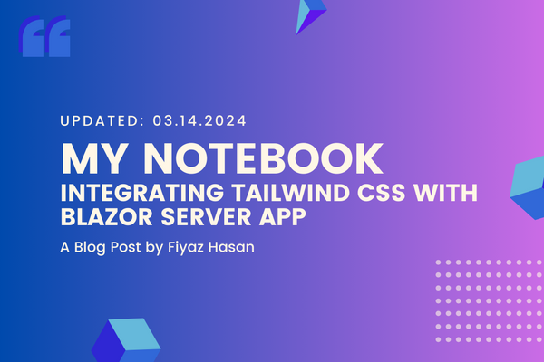 Integrating Tailwind Css With Blazor Server App